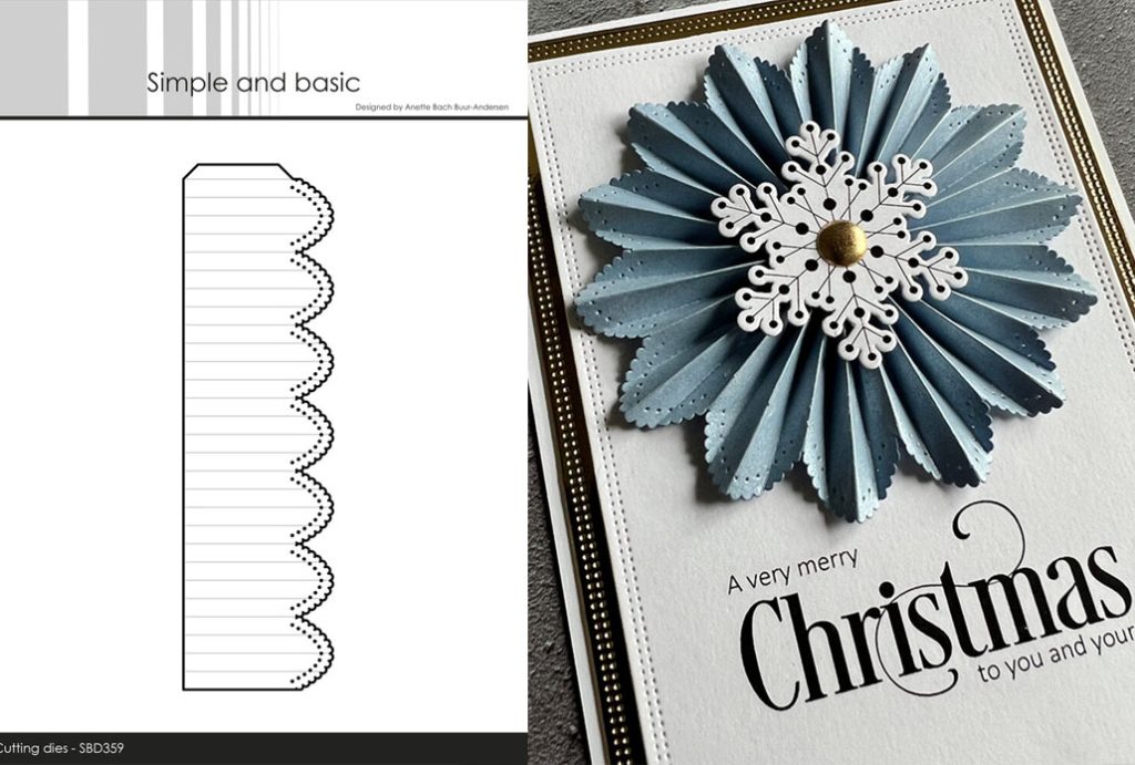 Simple and Basic stanssi – Rosette – Askartelu | Klemmarikellari